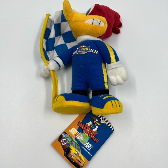 Stuffins | Toys | Vintage 999 Nascar Stuffins Woody Woodpecker Stuffed ...